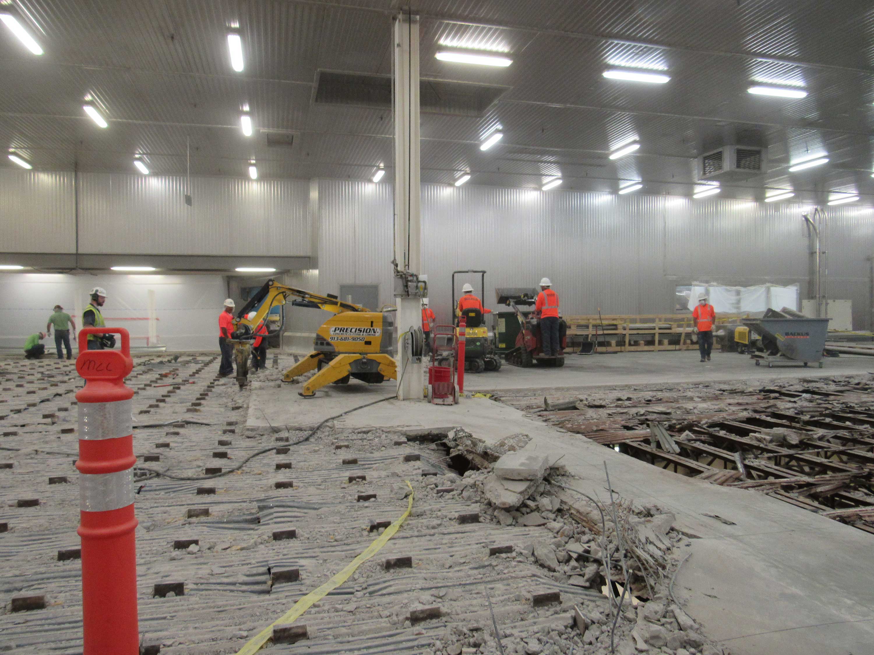 Concrete Demolition Project | Precision Cutting and Coring