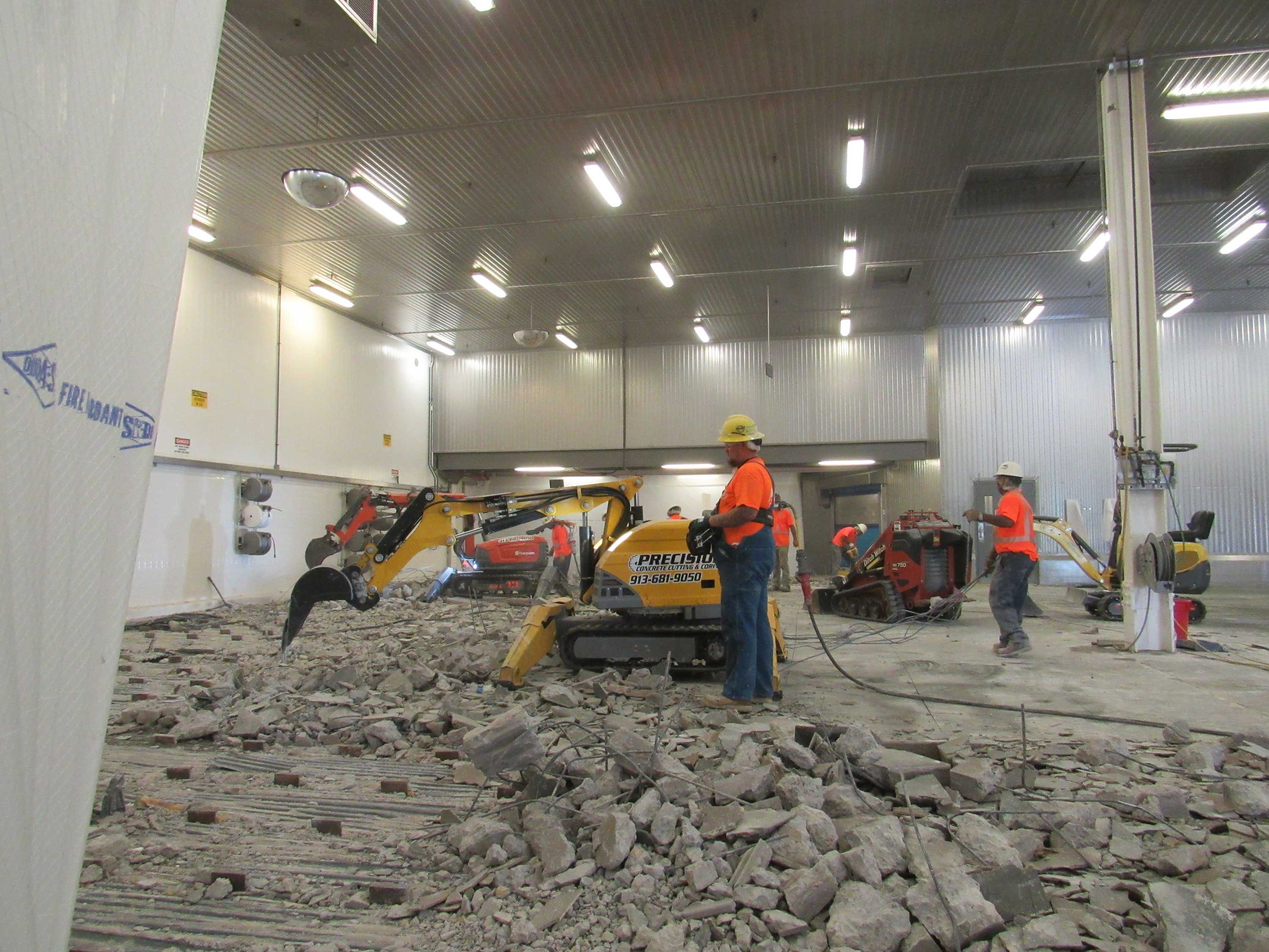 Concrete Demolition Project | Precision Cutting and Coring