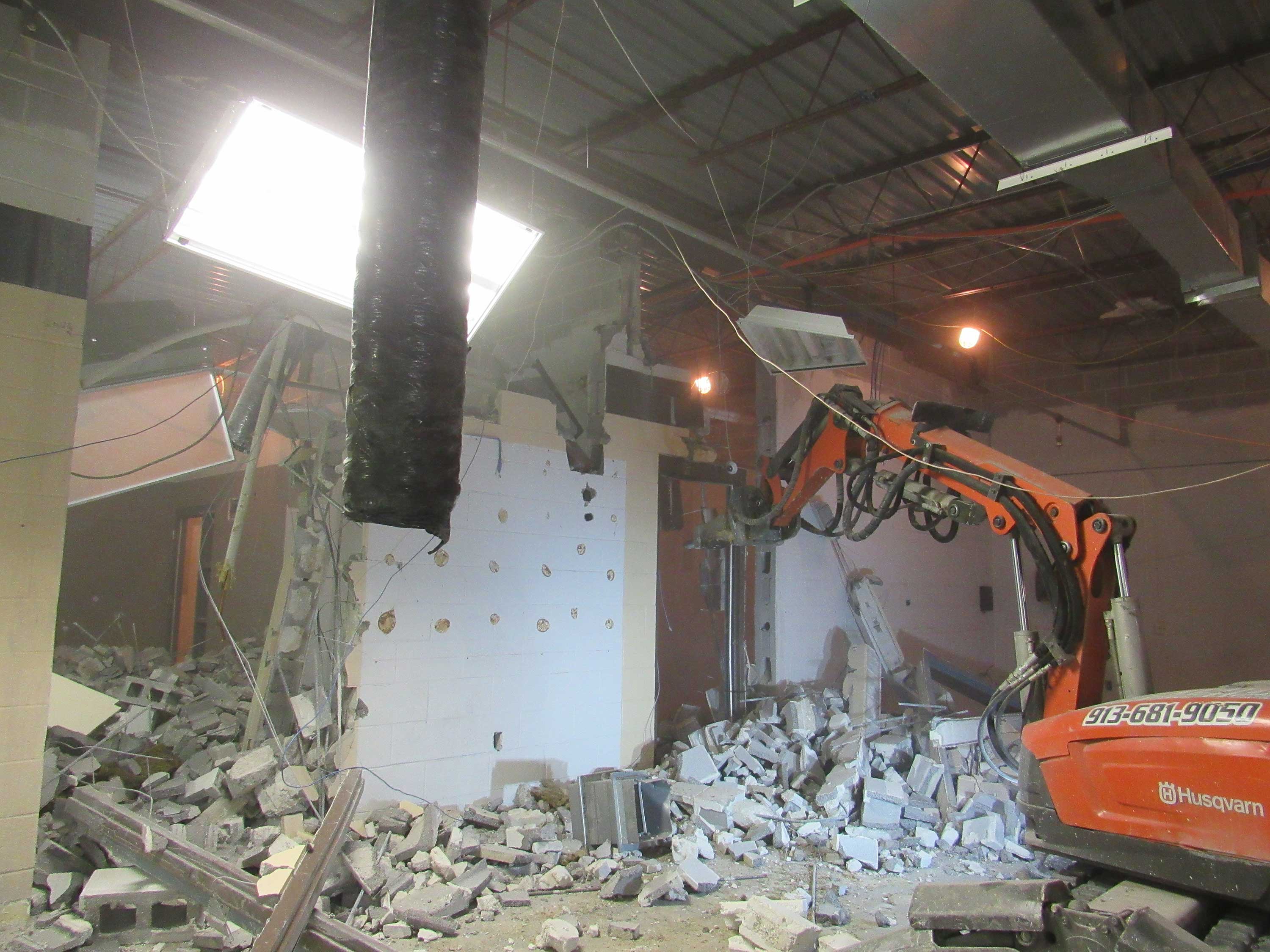 Selective Demolition Photos | Precision Cutting and Coring