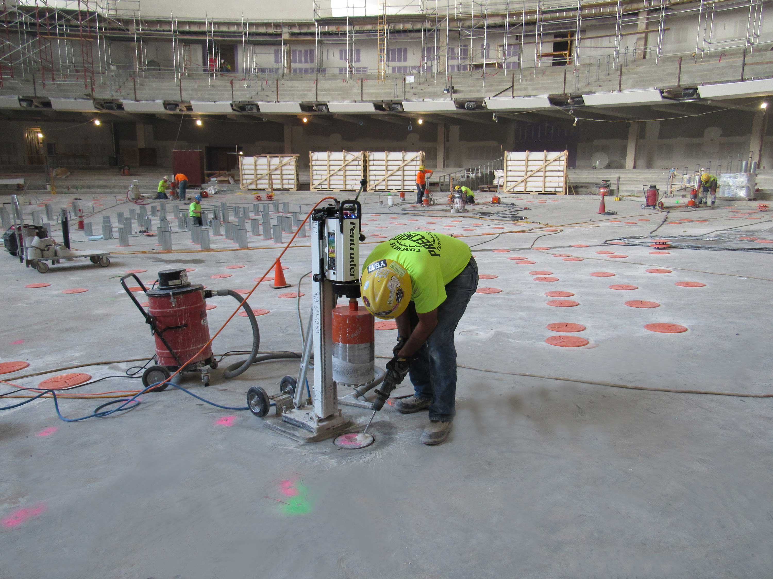 Project Spotlight Concrete Coring | Precision Cutting and Coring