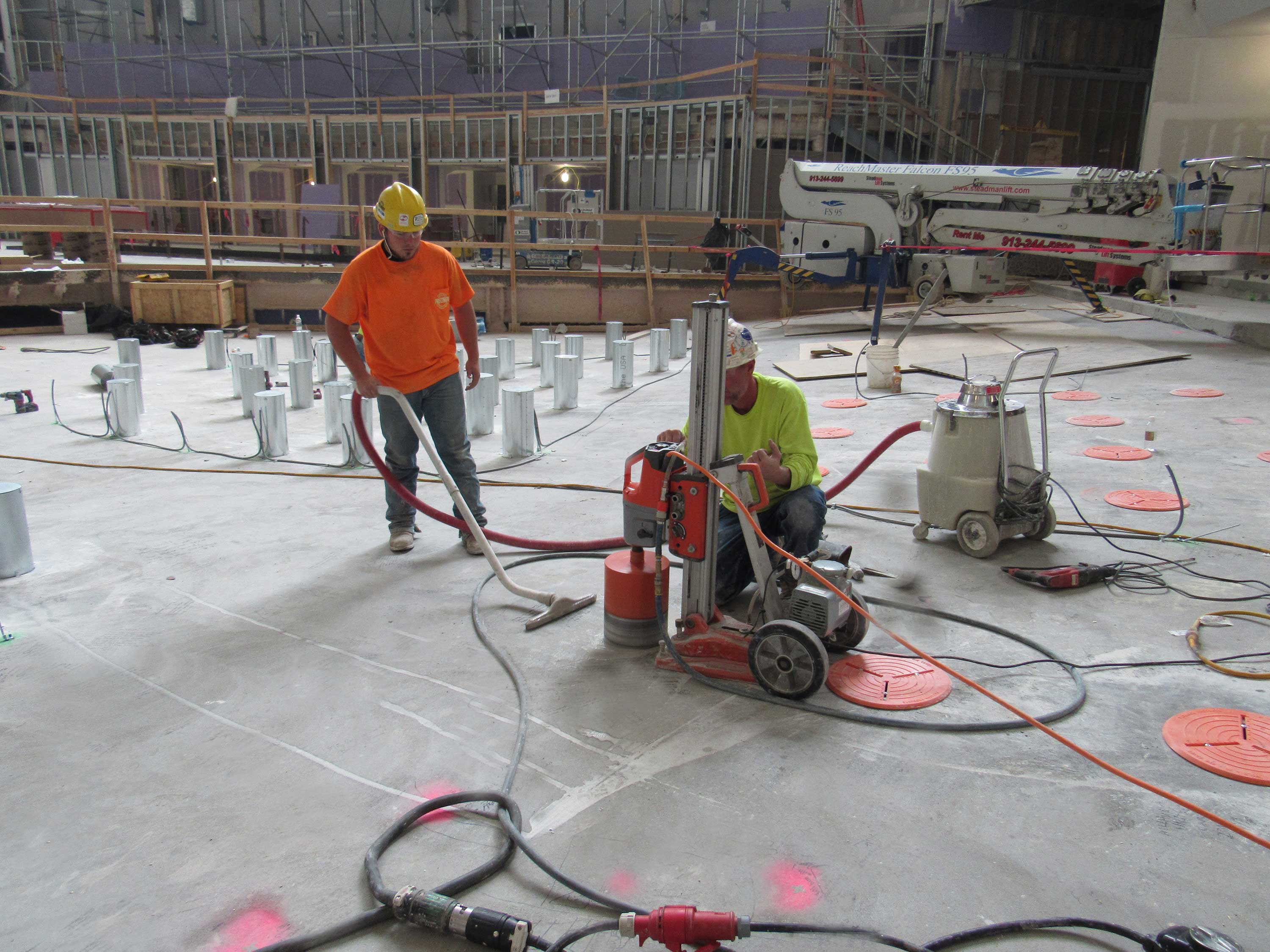 Project Spotlight Concrete Coring | Precision Cutting and Coring