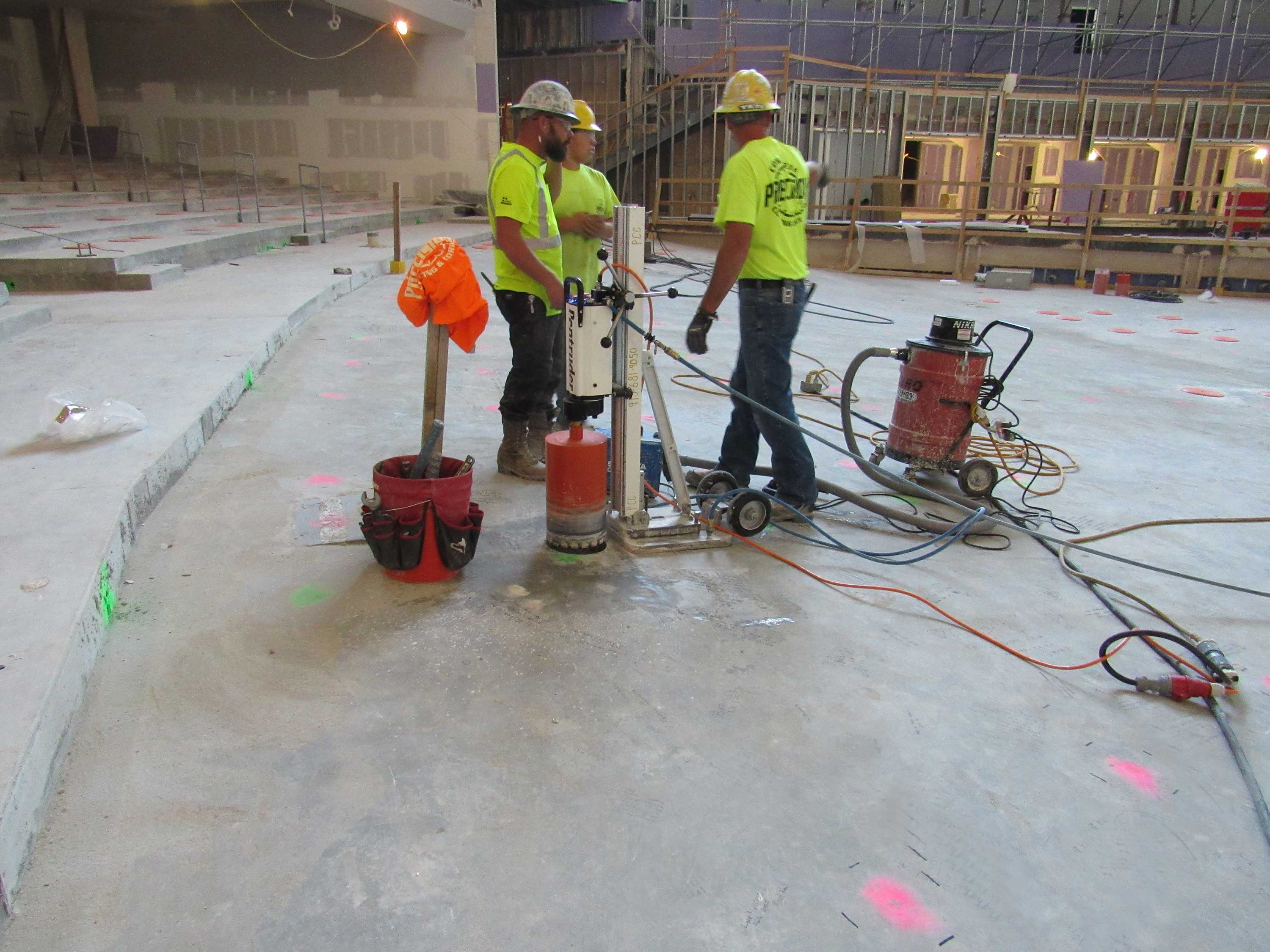 Project Spotlight Concrete Coring | Precision Cutting and Coring