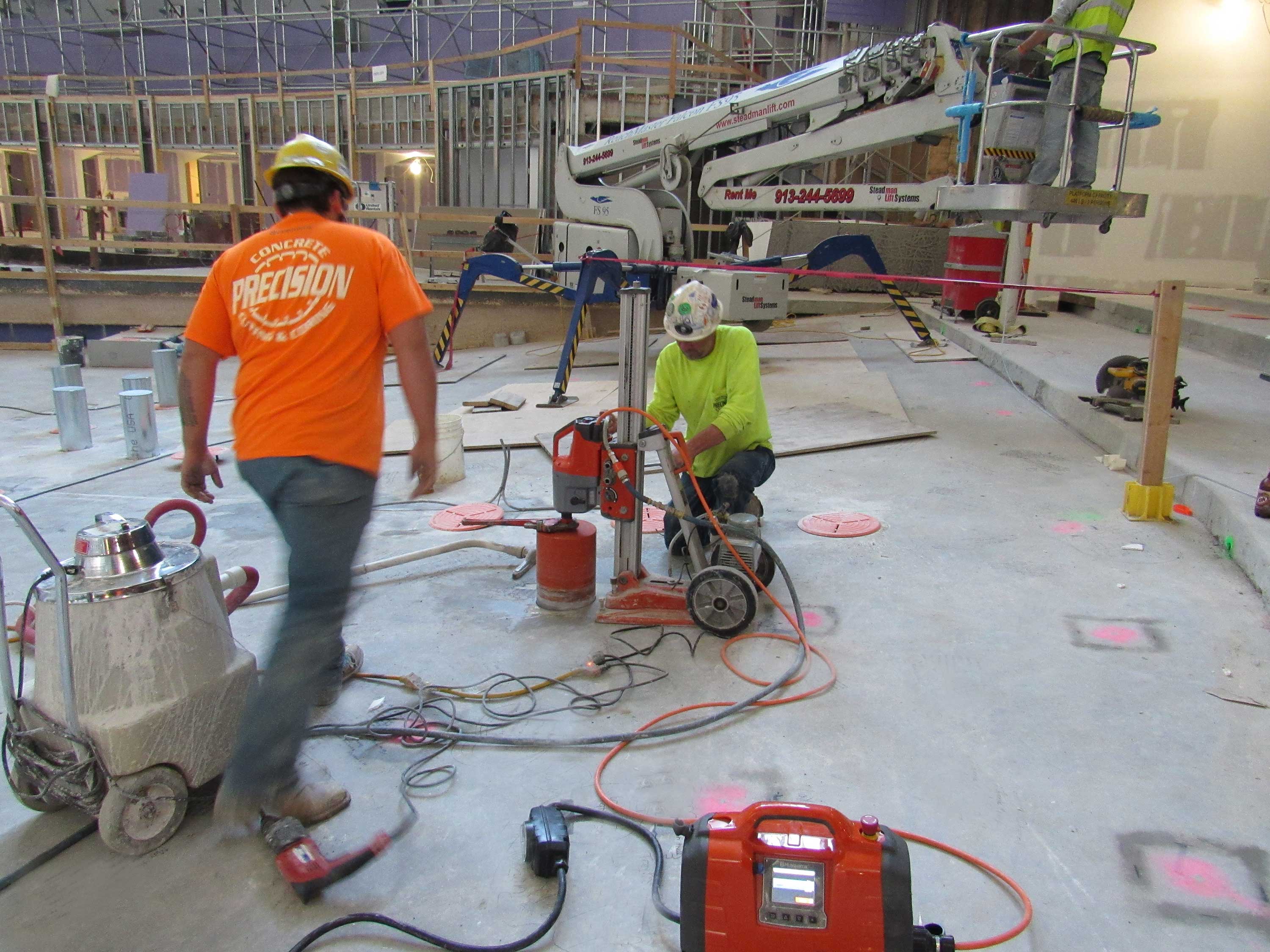 Project Spotlight Concrete Coring | Precision Cutting and Coring