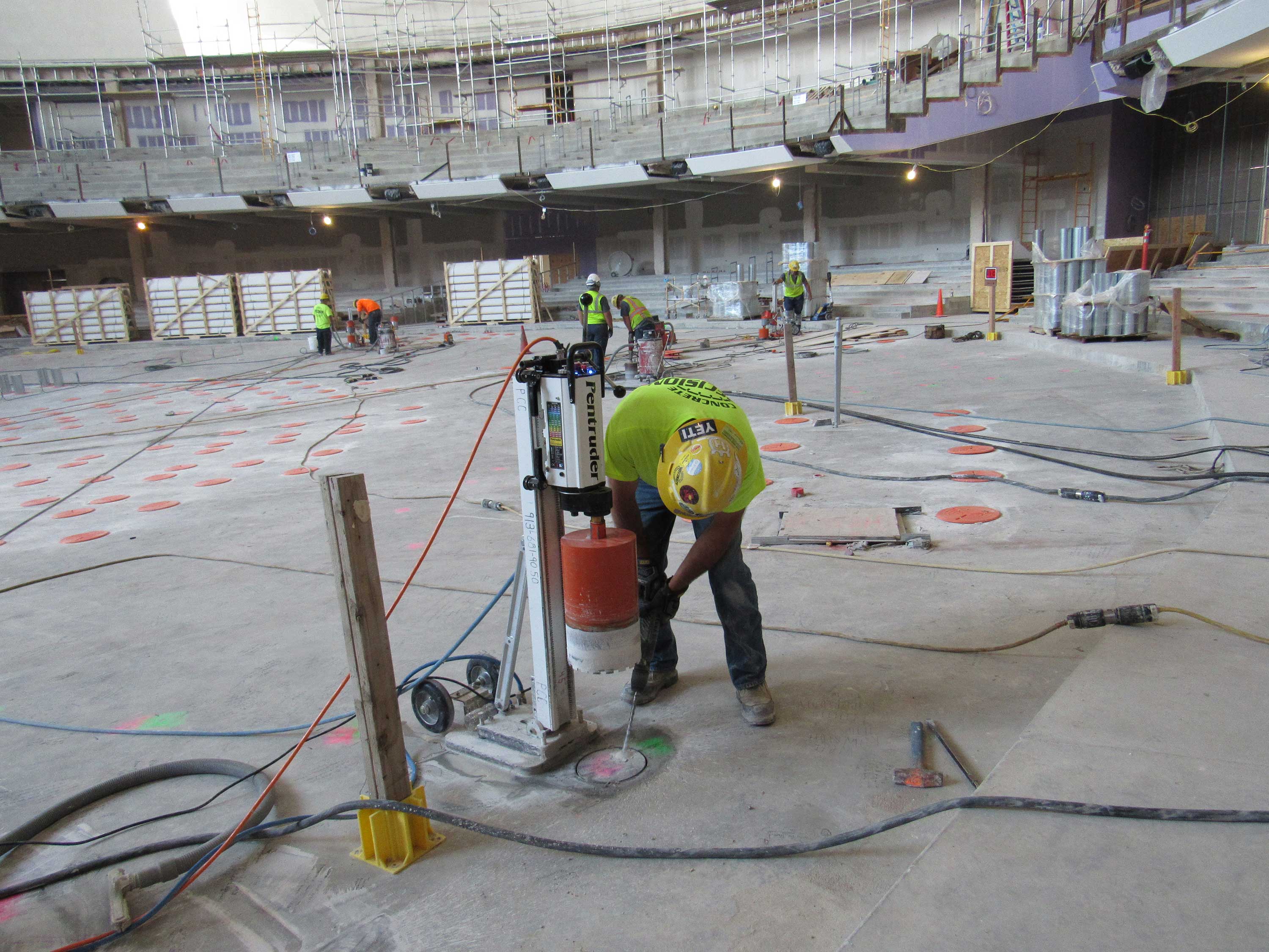 Project Spotlight Concrete Coring | Precision Cutting and Coring