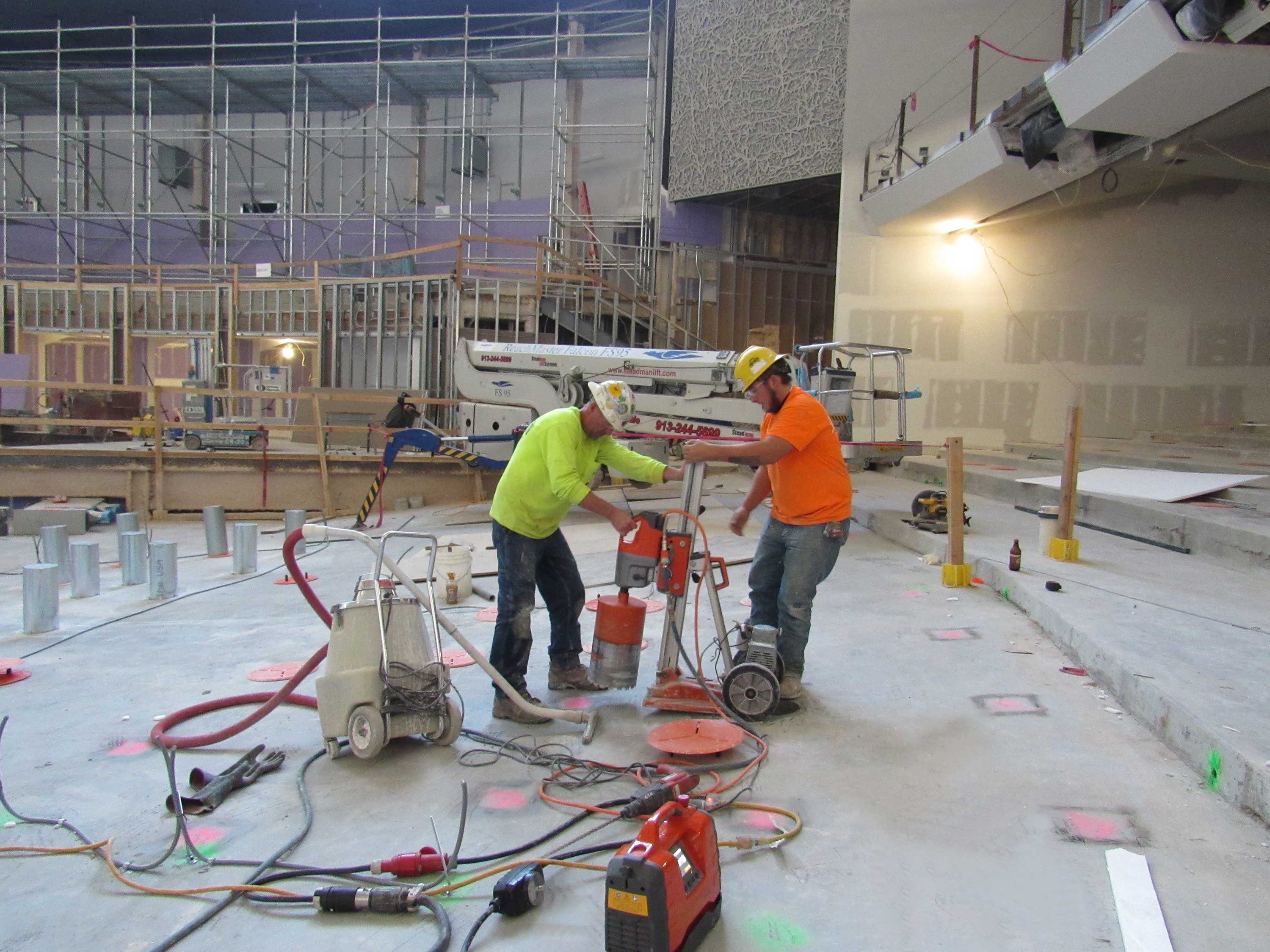 Project Spotlight Concrete Coring | Precision Cutting and Coring