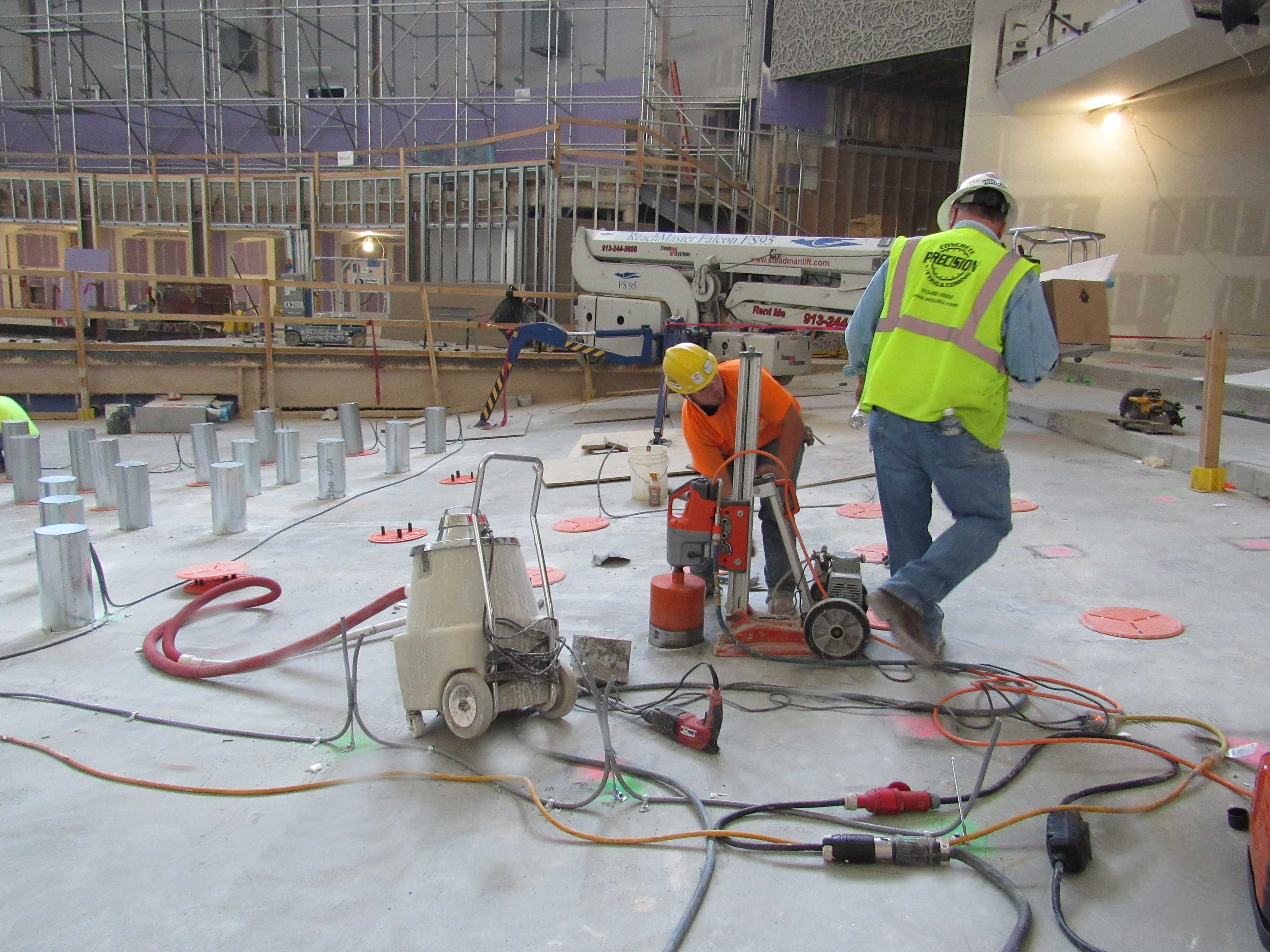 Project Spotlight Concrete Coring | Precision Cutting and Coring
