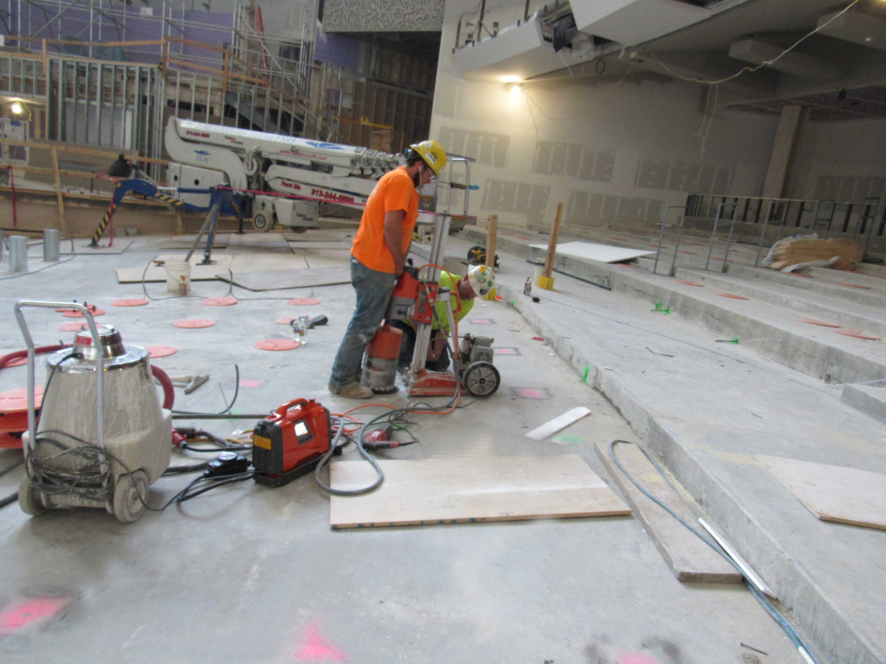 Project Spotlight Concrete Coring | Precision Cutting and Coring
